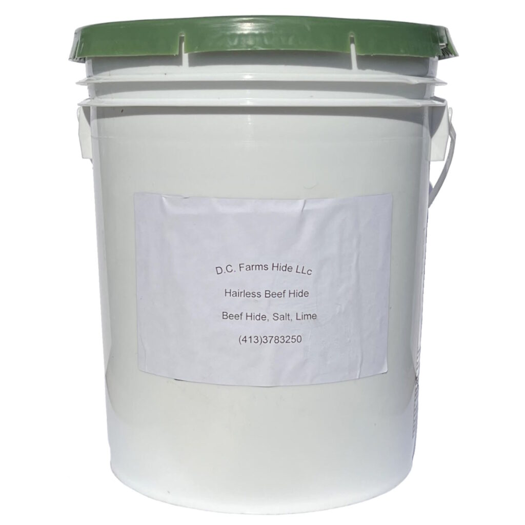 D.C. Farms Cow Hide Lobster Bait 5 Gallon Bucket - NEMI